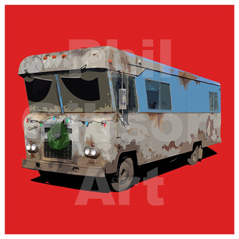 Christmas Vacation Rv Svg - Etsy