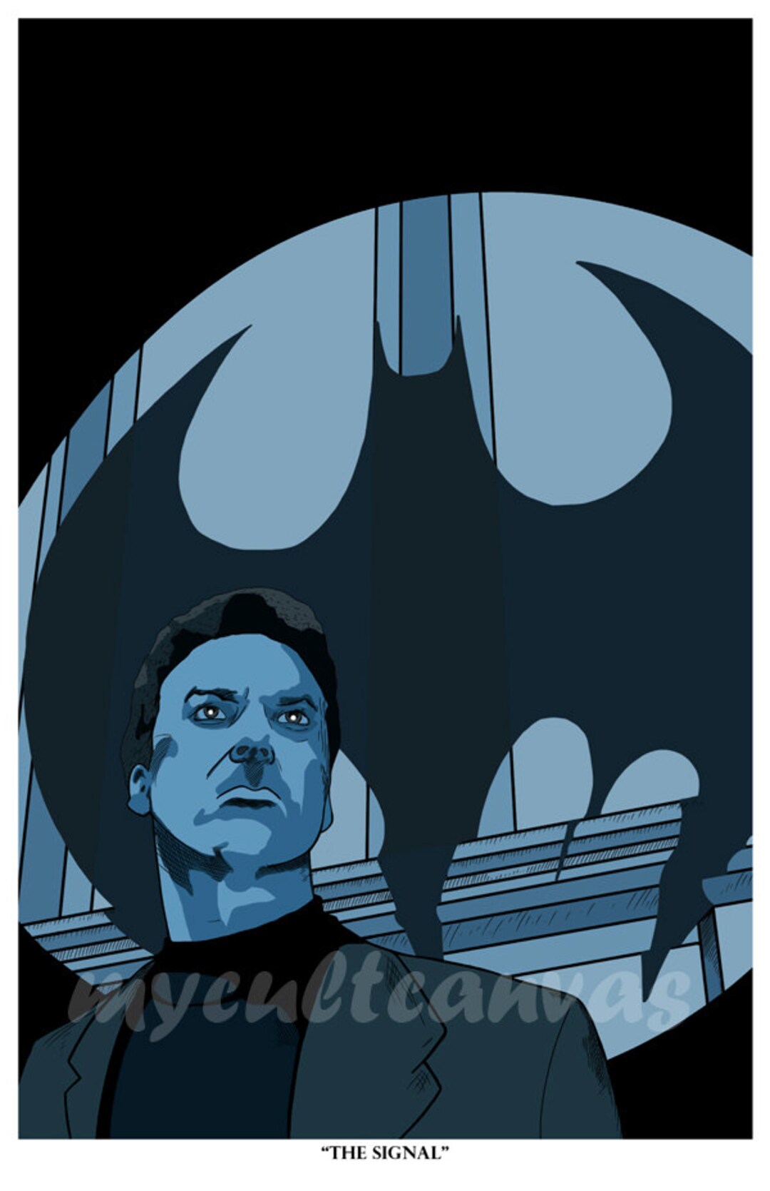 Original the Signal Giclée Art Print Poster by Phil Gibson Keaton ...