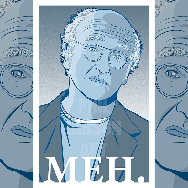 Meh Print - Etsy