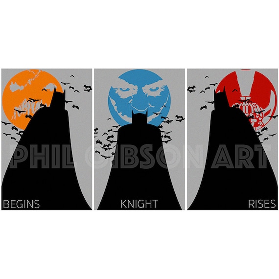 The Dark Knight Trilogy Symbol