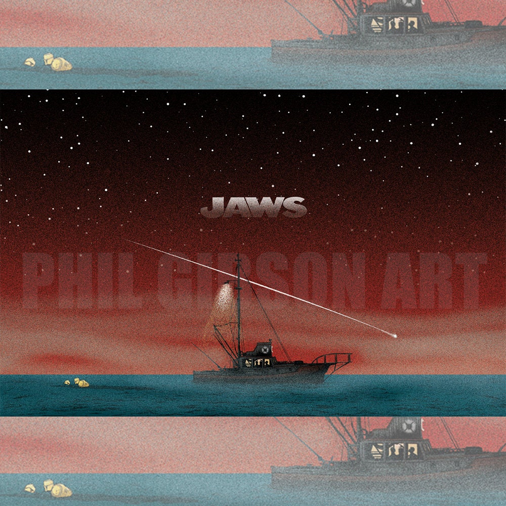 Original the USS Indianapolis Art Print Poster - Etsy Australia