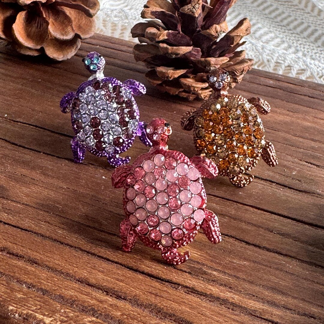 Tortoise-themed Cabinet Handles – 3 Colors Metal Pulls Knobs for Custom ...