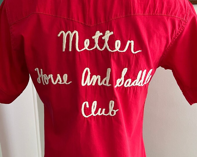 1950s 1960s Metter Horse and Saddle Club-brenda-old Kentucky Well Made ...