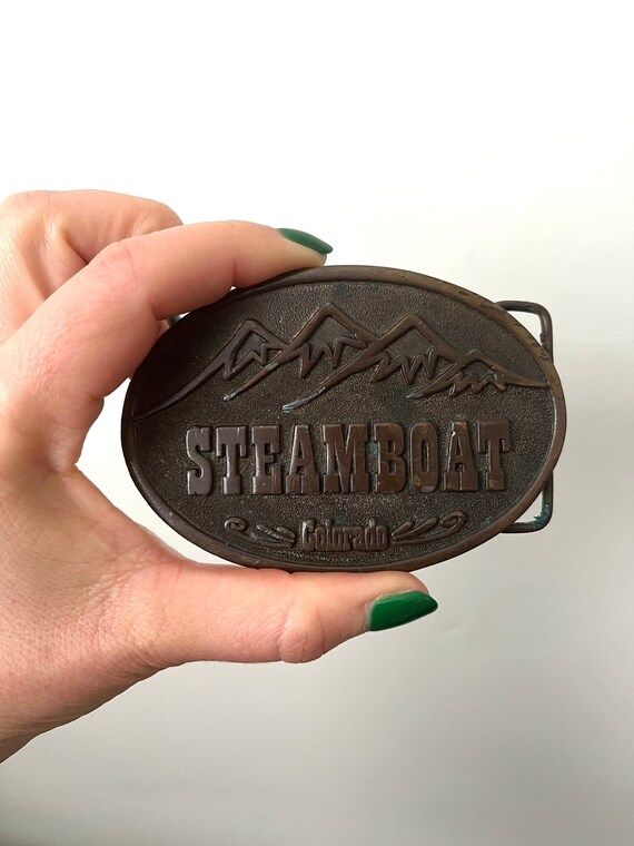Souvenir belt buckle - Gem