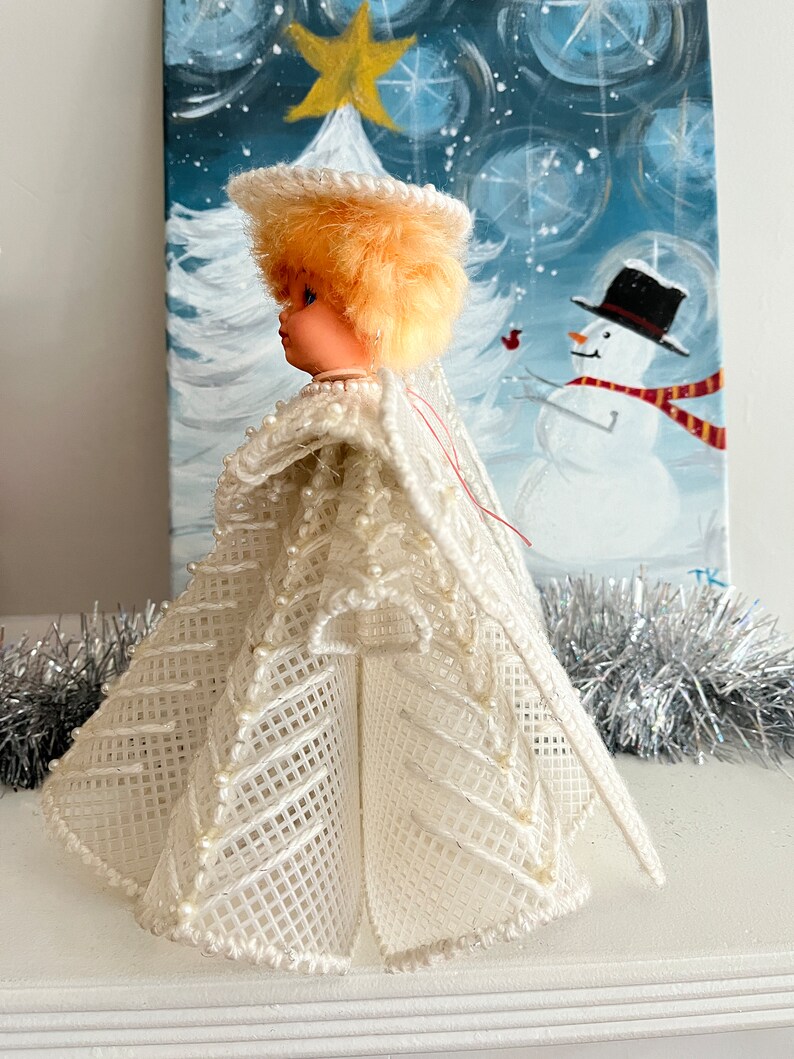 1950s 1960s Angel Doll Christmas Tree Topper/vintage Doll Tree - Etsy