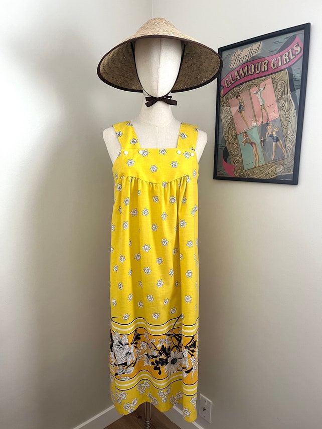 60s Sun Dress - Etsy