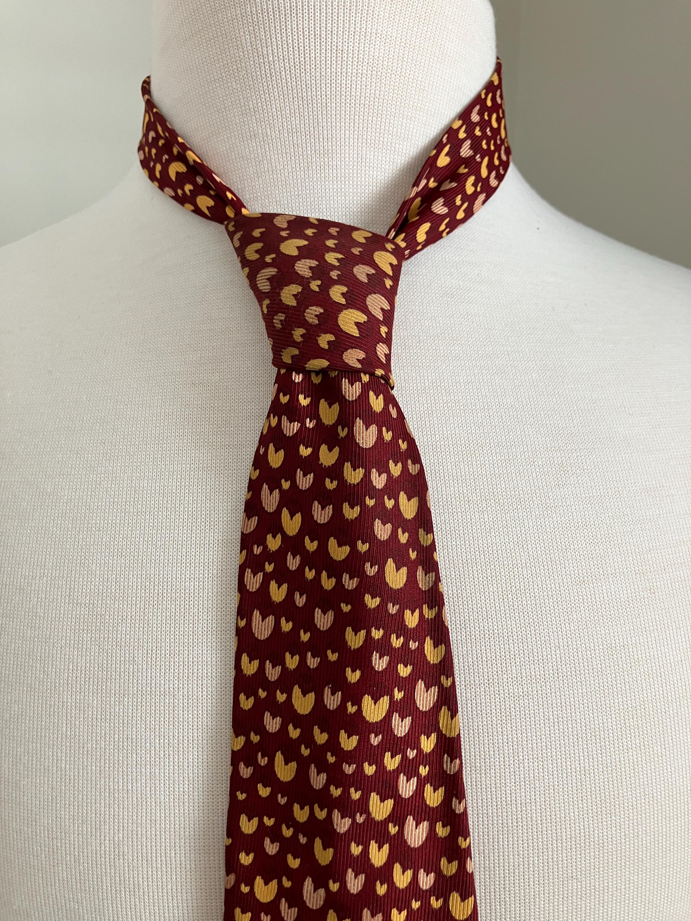 Vintage 1950s Baker Co Minneapolis Rayon Tie, Classic Golden Flecks on ...