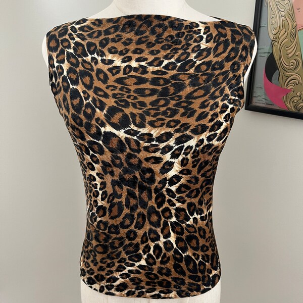 Leopard Print Top - Etsy