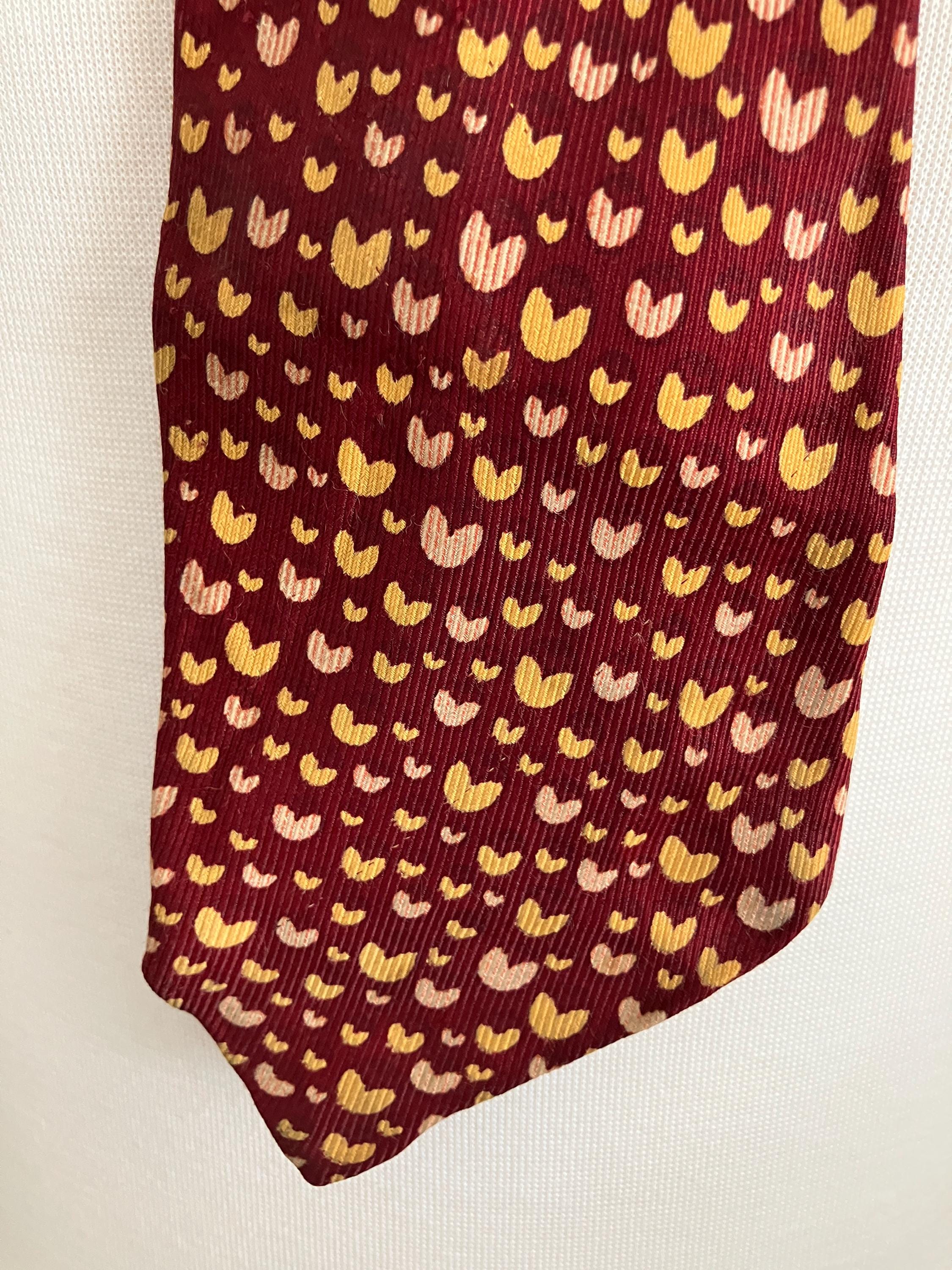 Vintage 1950s Baker Co Minneapolis Rayon Tie, Classic Golden Flecks on ...