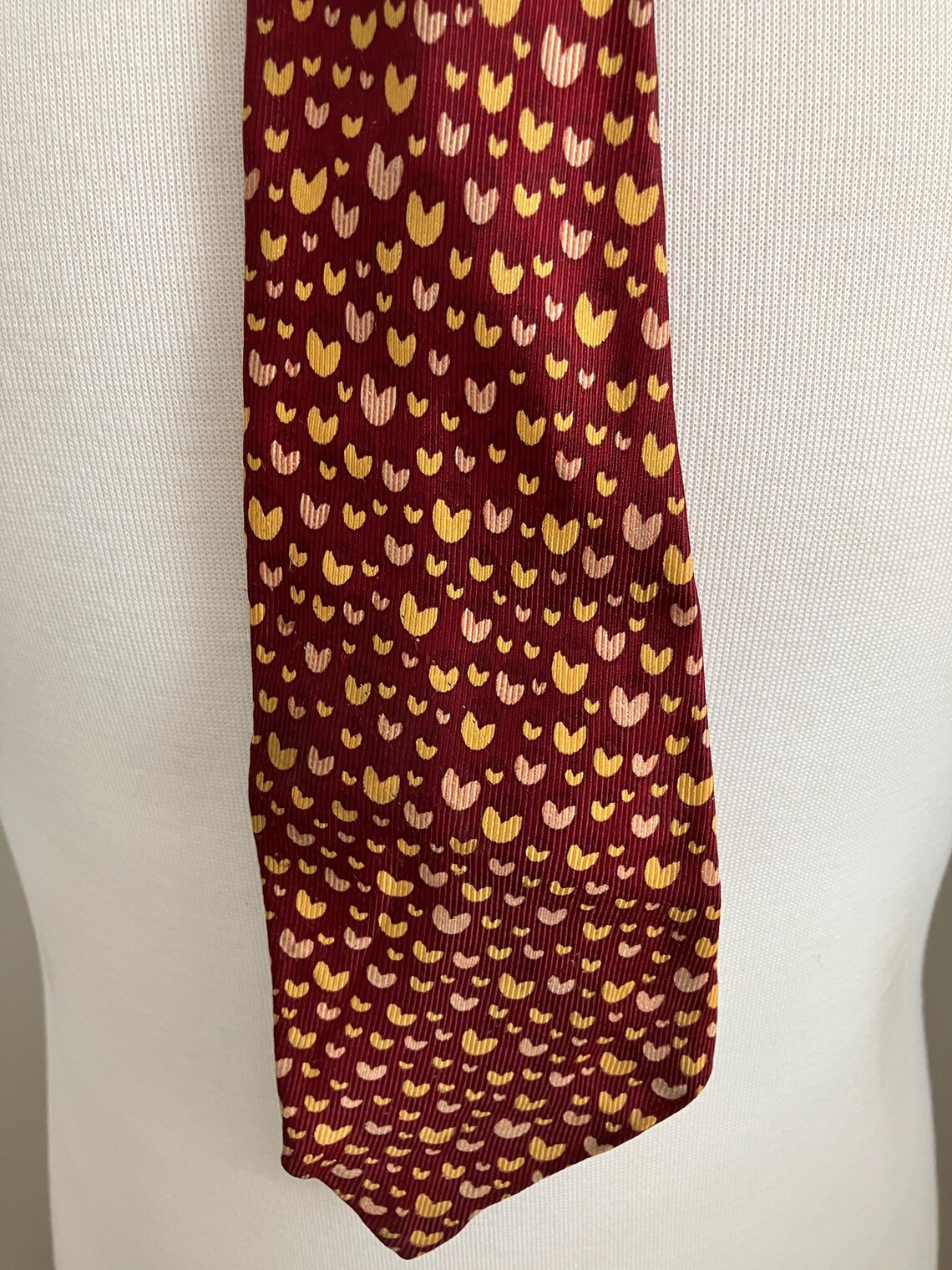 Vintage 1950s Baker Co Minneapolis Rayon Tie, Classic Golden Flecks on ...