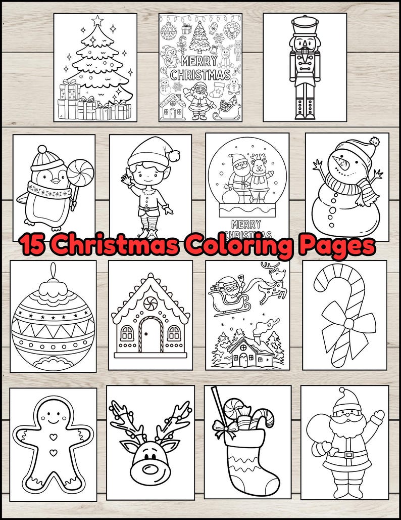 Christmas Coloring Pages, Christmas Printable, Christmas Games ...
