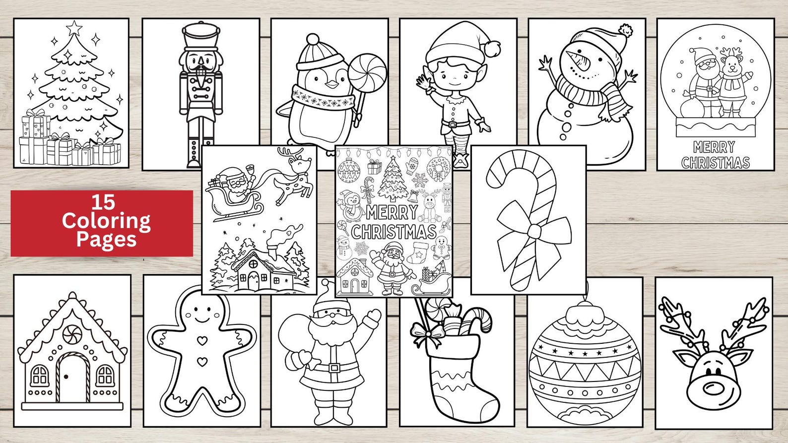 Christmas Coloring Pages, Christmas Printable, Christmas Games ...
