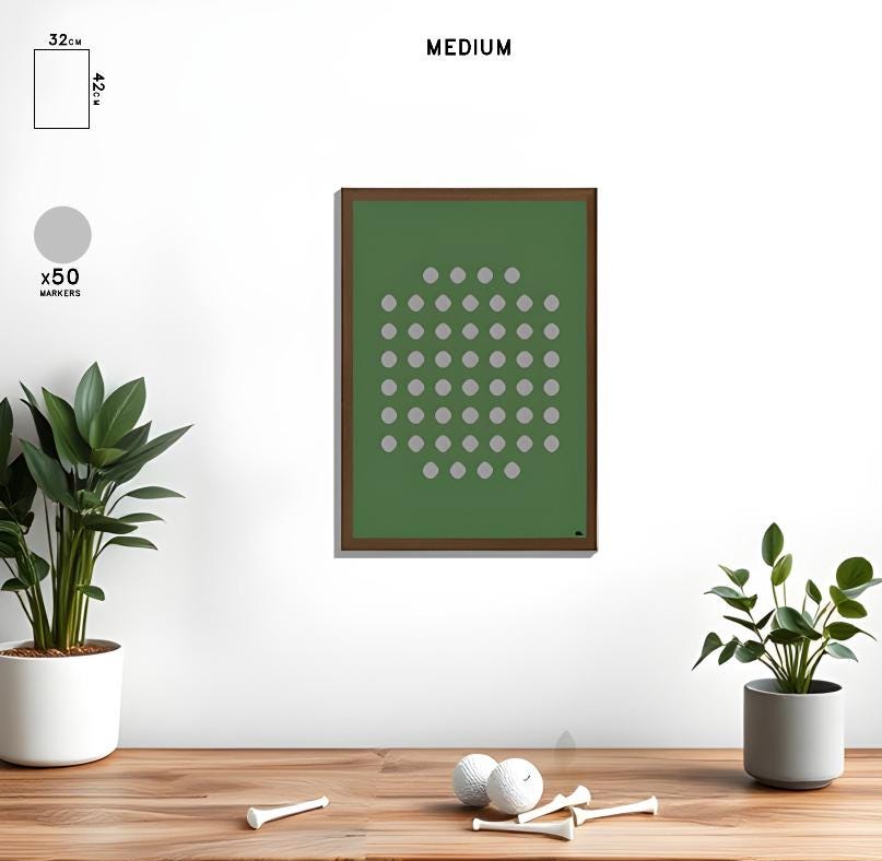 Framed Golf Ball Marker Display Board - Various Sizes - Etsy UK
