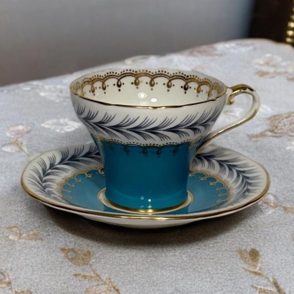 Turquoise Gold China - Etsy
