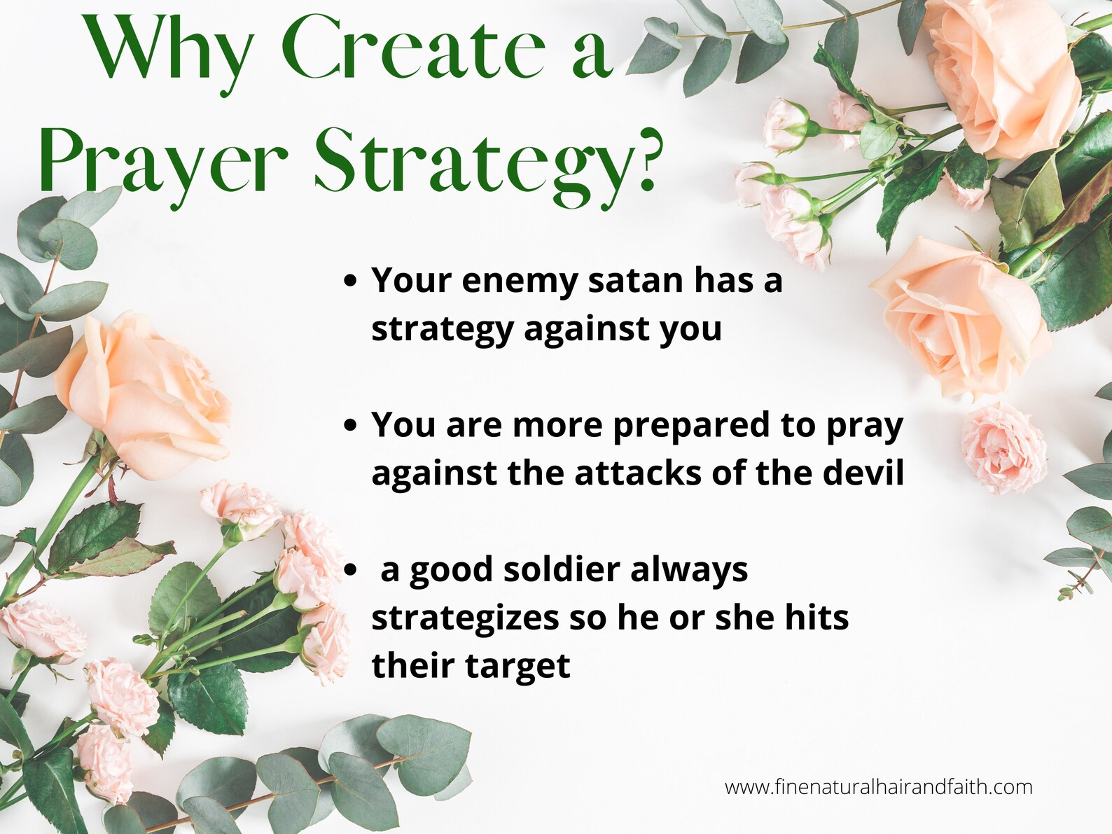 Prayer Warrior Printable for War Room Prayer, Faith Planner Insert ...