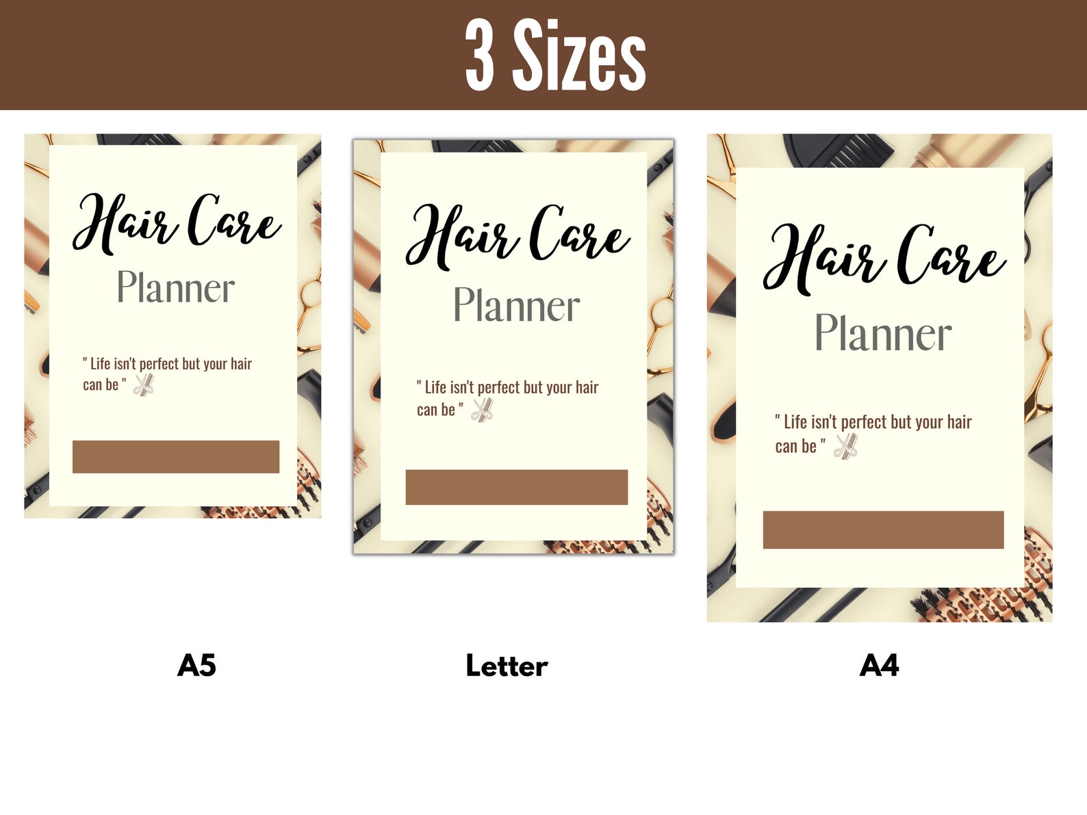 Hair Care Planner for Healthy Hair, Curly Hair Planner, Natural Hair ...