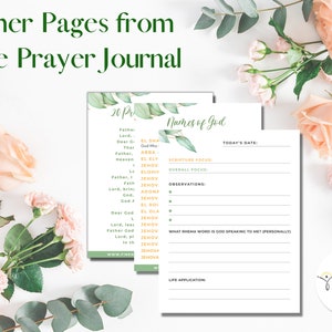 Prayer Warrior Printable for War Room Prayer, Faith Planner Insert ...