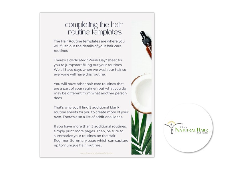 How to Take Care of Natural Hair - A Planner for Hair Growth and Hair ...