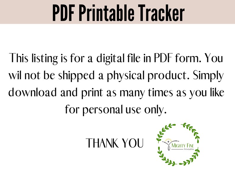 Monthly Success Tracker Printable, Goal Tracker Monthly Template - Etsy ...