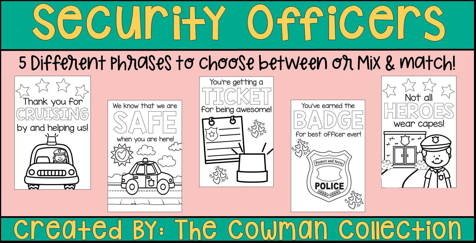 Staff Appreciation Cards- Thank You- Community Helpers- Principal ...