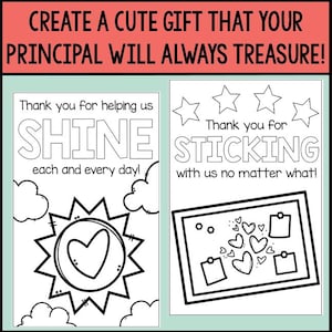 Principal or Assistant Principal Appreciation Day Cards- Printable ...
