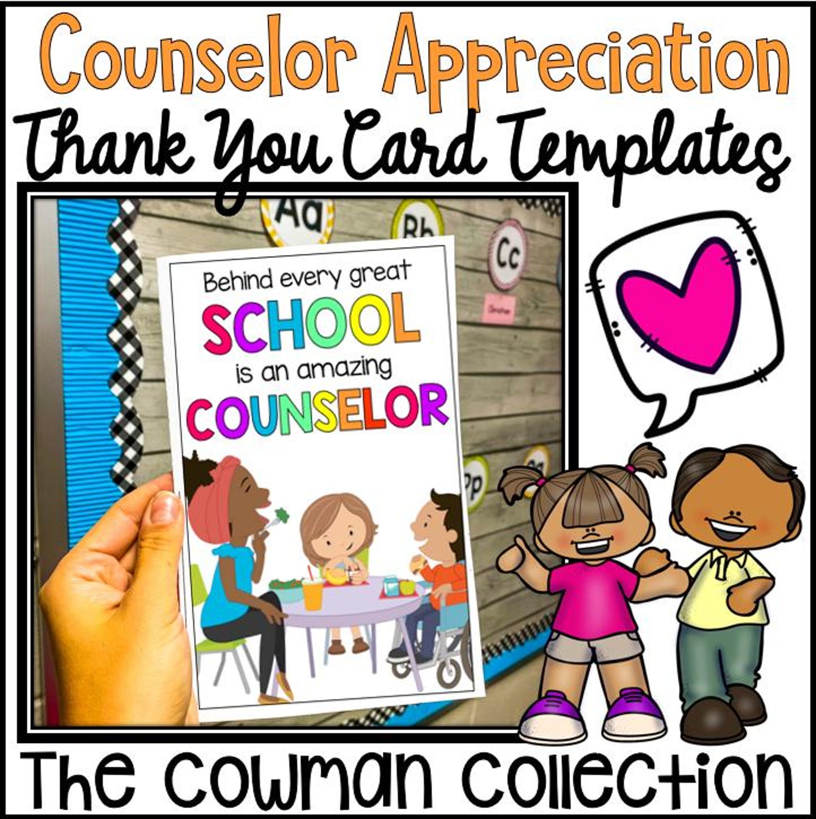 Counselor Appreciation Day Cards- Printable- School Counselors Thank ...