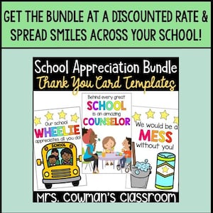 Principal or Assistant Principal Appreciation Day Cards- Printable ...