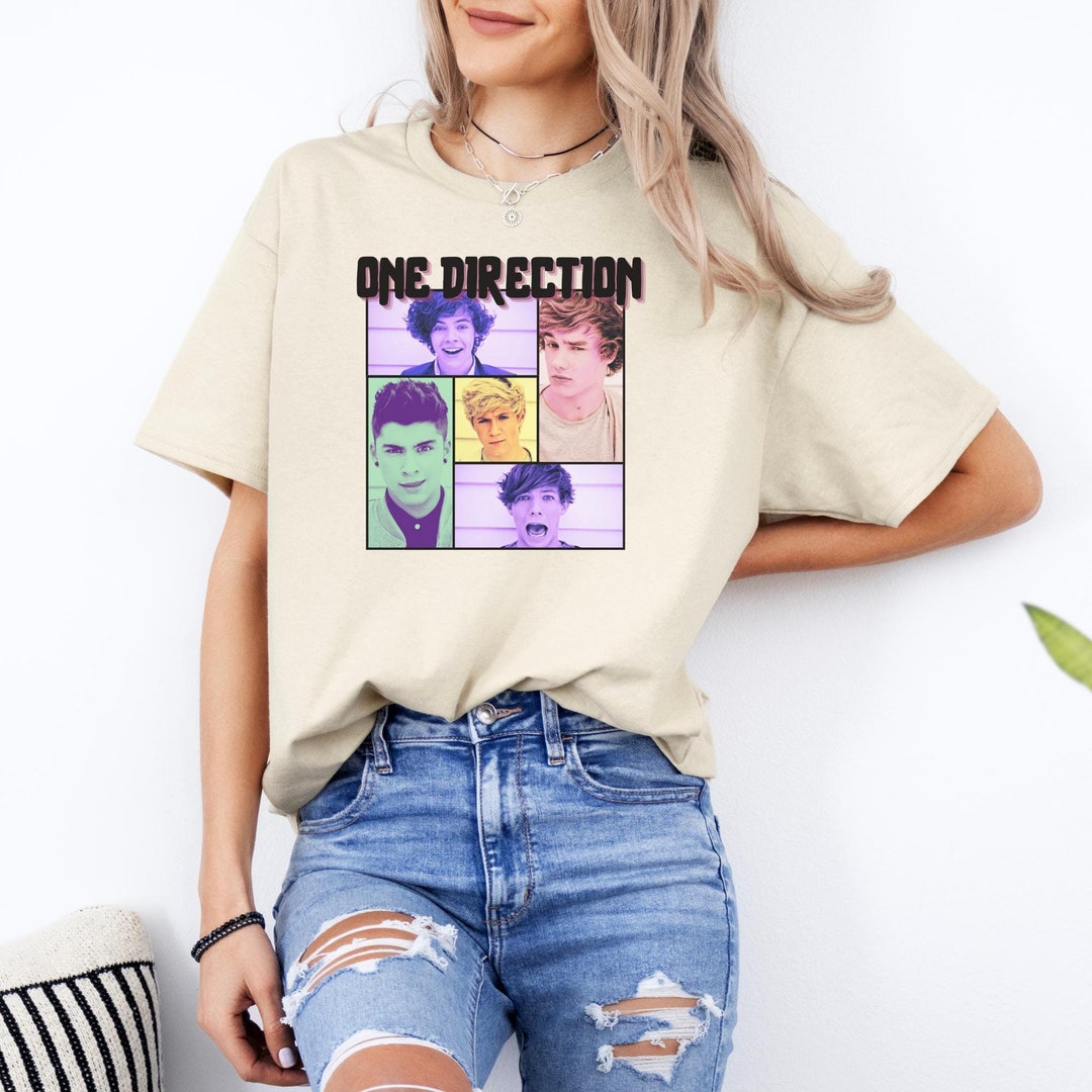 One Direction T-shirt, One Direction Graphic Shirt, 1D Retro One ...