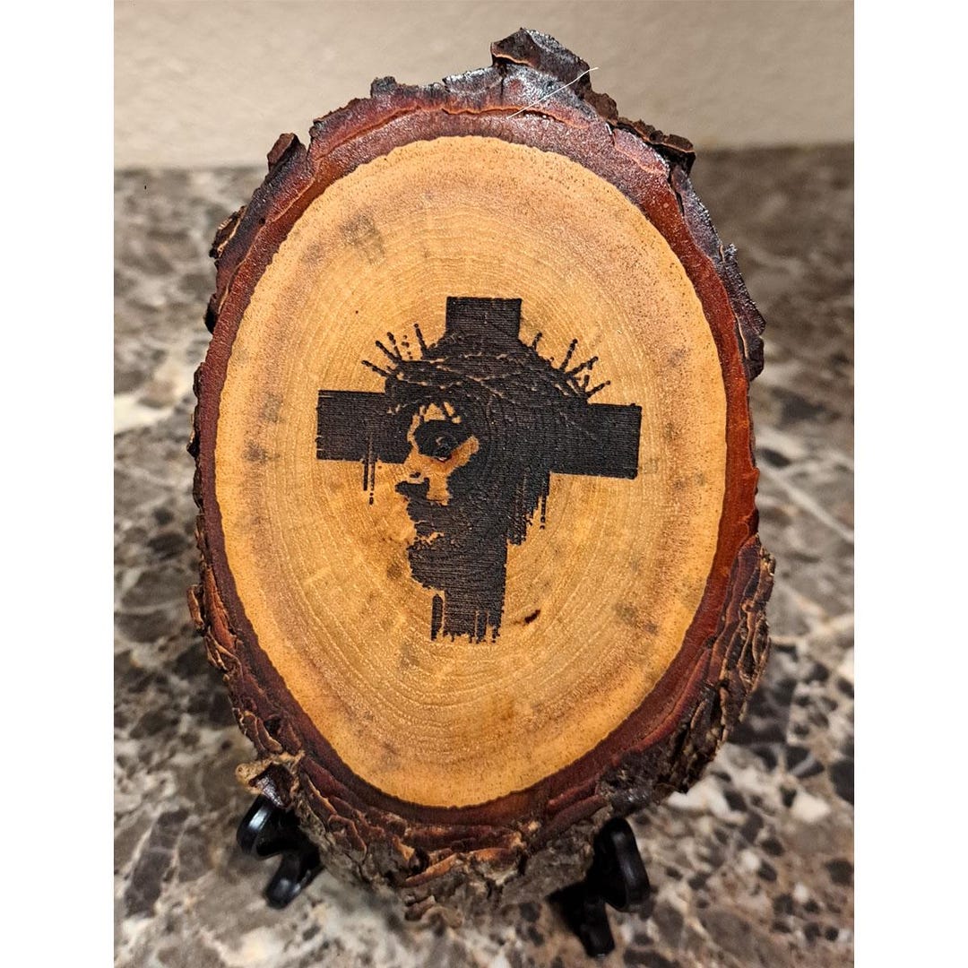 Jesus on Cross Crafted on Texas Pecan Wood - Etsy