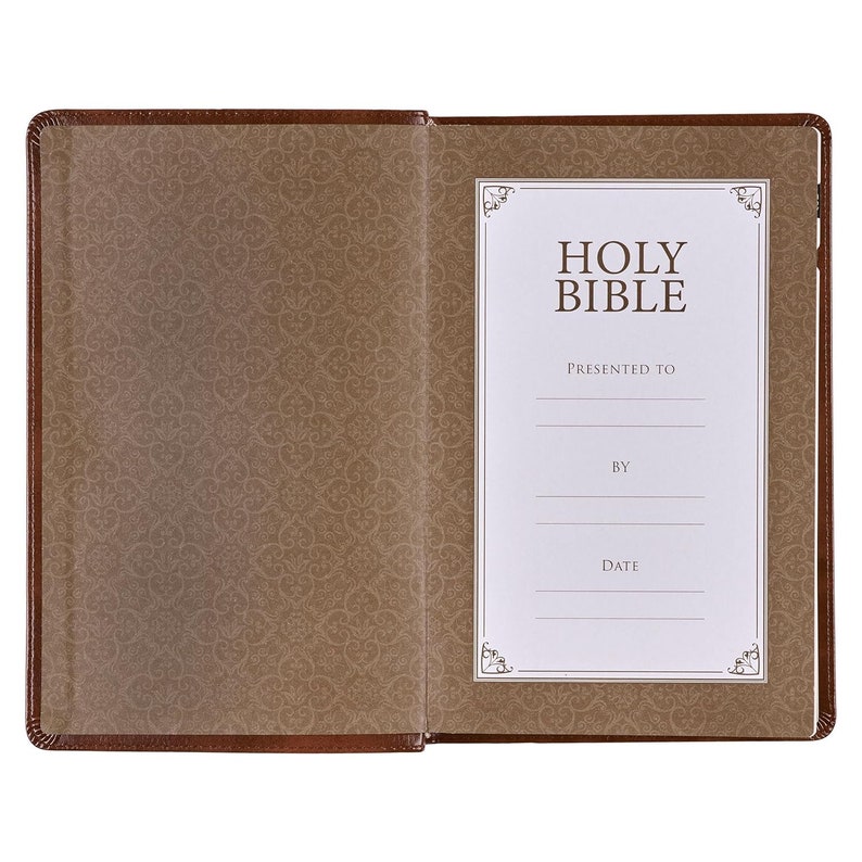 Personalized Name KJV HOLY BIBLE Custom Engraved Church Christian Gifts ...