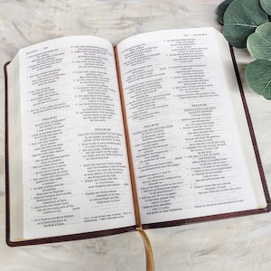 Personalized Name Date NRSV Catholic Edition HOLY BIBLE Custom Engraved ...
