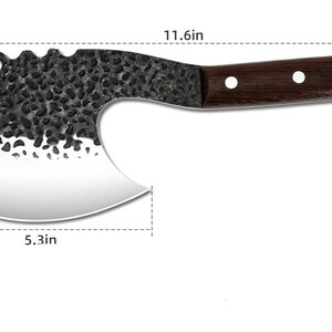 Bone Chopper Axe CHEF KNIFE Personalized Name Custom Engraved Meat ...