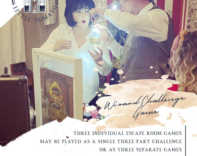 Wizard Challenge Escape Room Set: Dragonade | Mermaid | Maze Challenges ...