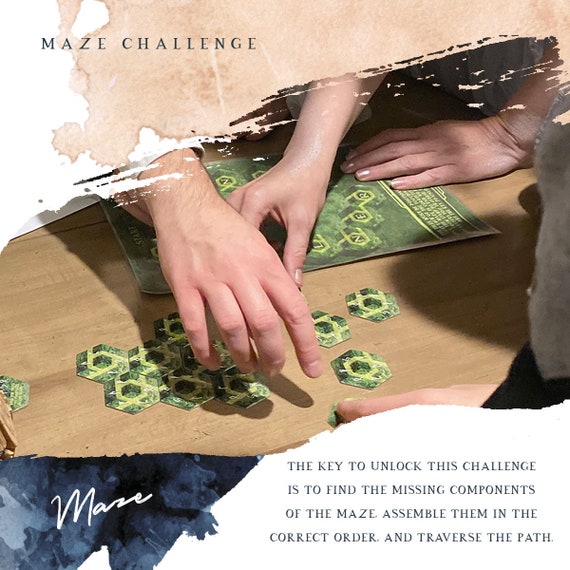 Maze Challenge Escape Room Game Kit - Etsy