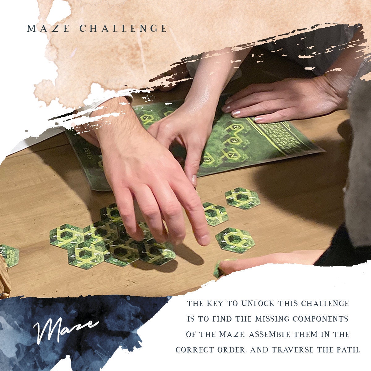 Maze Challenge Escape Room Game Kit - Etsy