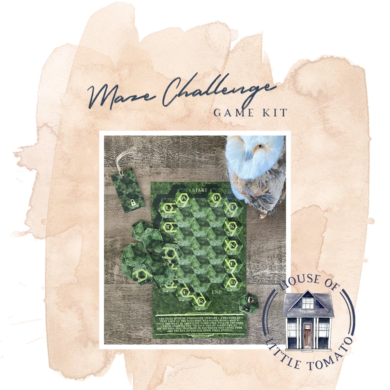 Maze Challenge Escape Room Game Kit - Etsy