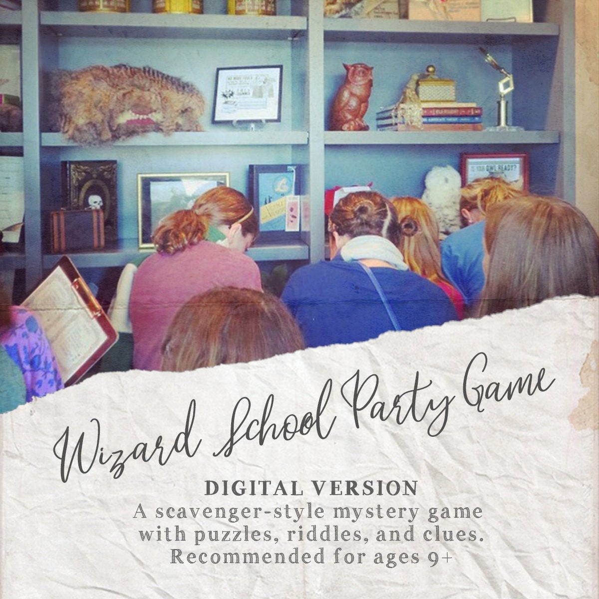 Wizard School Hunt Party Game - DIGITAL DOWNLOAD - Etsy