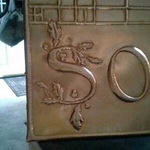 Hand Hammered Custom Copper Sign Copper 7th Wedding Anniversary Gift - Etsy