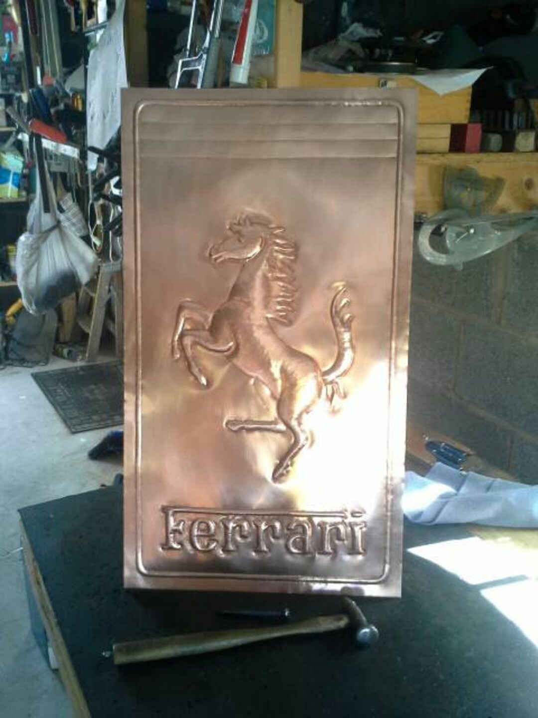 Hand Hammered Copper Signs - Etsy