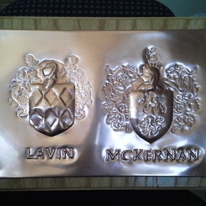 Copper Family Crest - Etsy