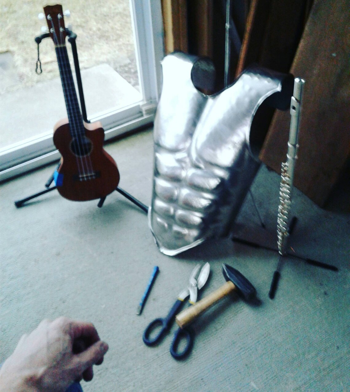 Steel Chest Plate Light Armor Steel 11th Wedding Anniversary - Etsy