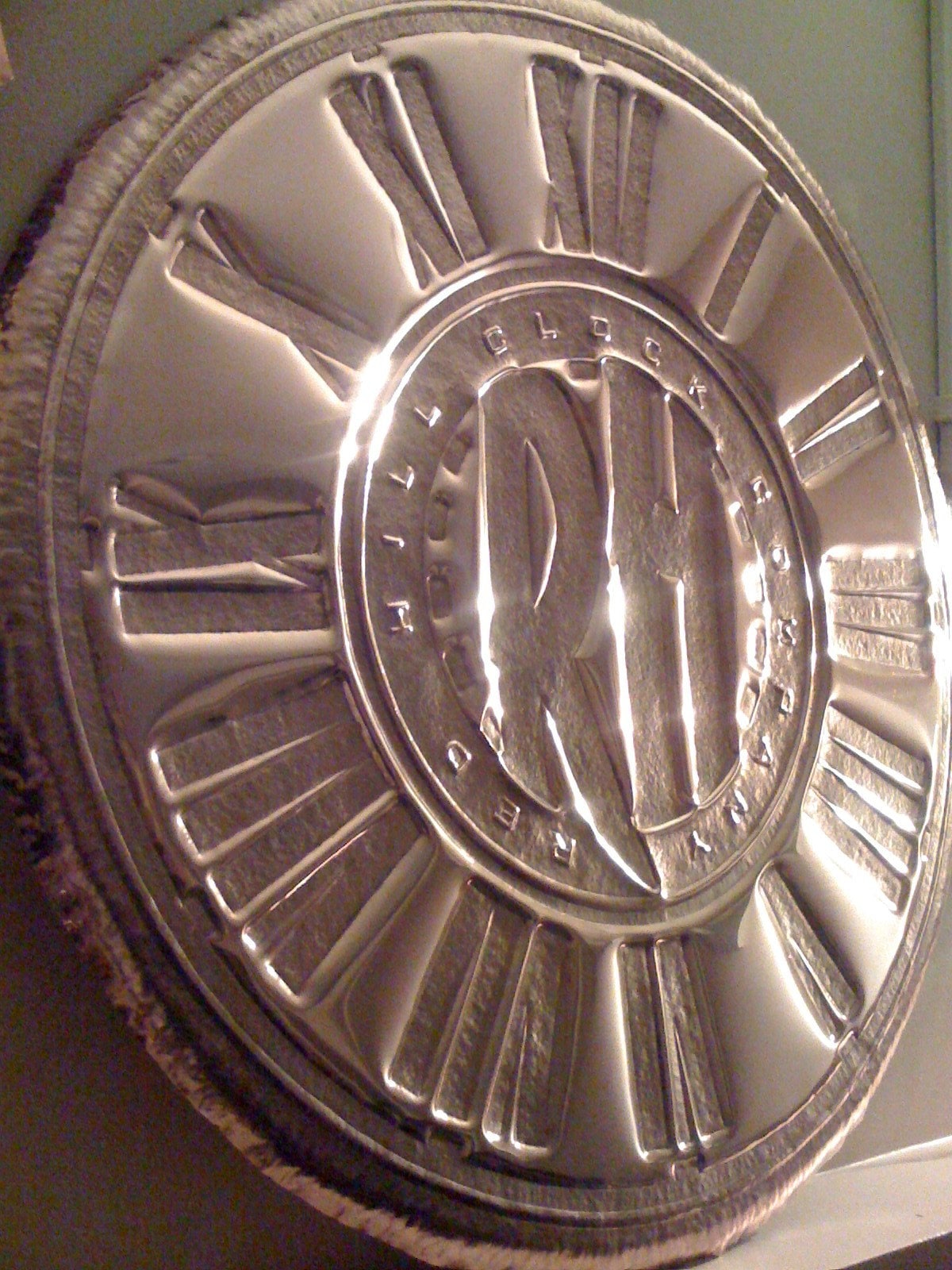 Hand Hammered Copper Clock Face Sign - Etsy