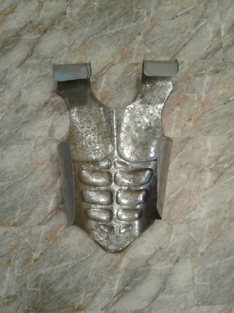 Steel Chest Plate Light Armor Steel 11th Wedding Anniversary - Etsy