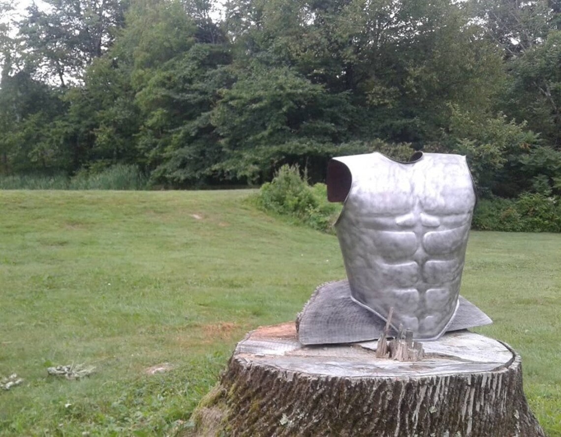 Steel Chest Plate Light Armor Steel 11th Wedding Anniversary - Etsy