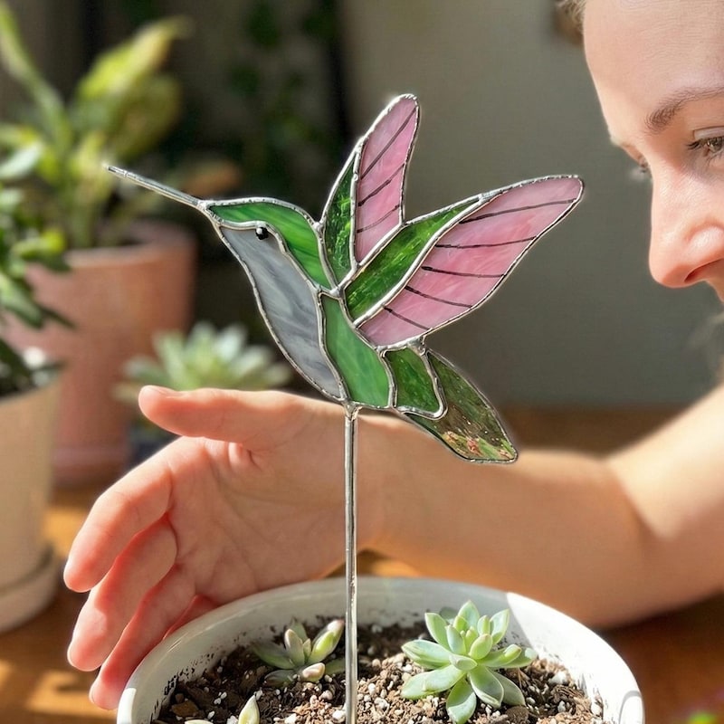 Bird Planter Stake - Etsy