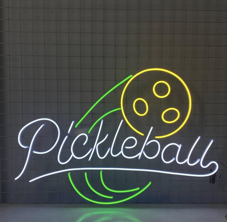 Pickleball LED Neon Sign - Etsy