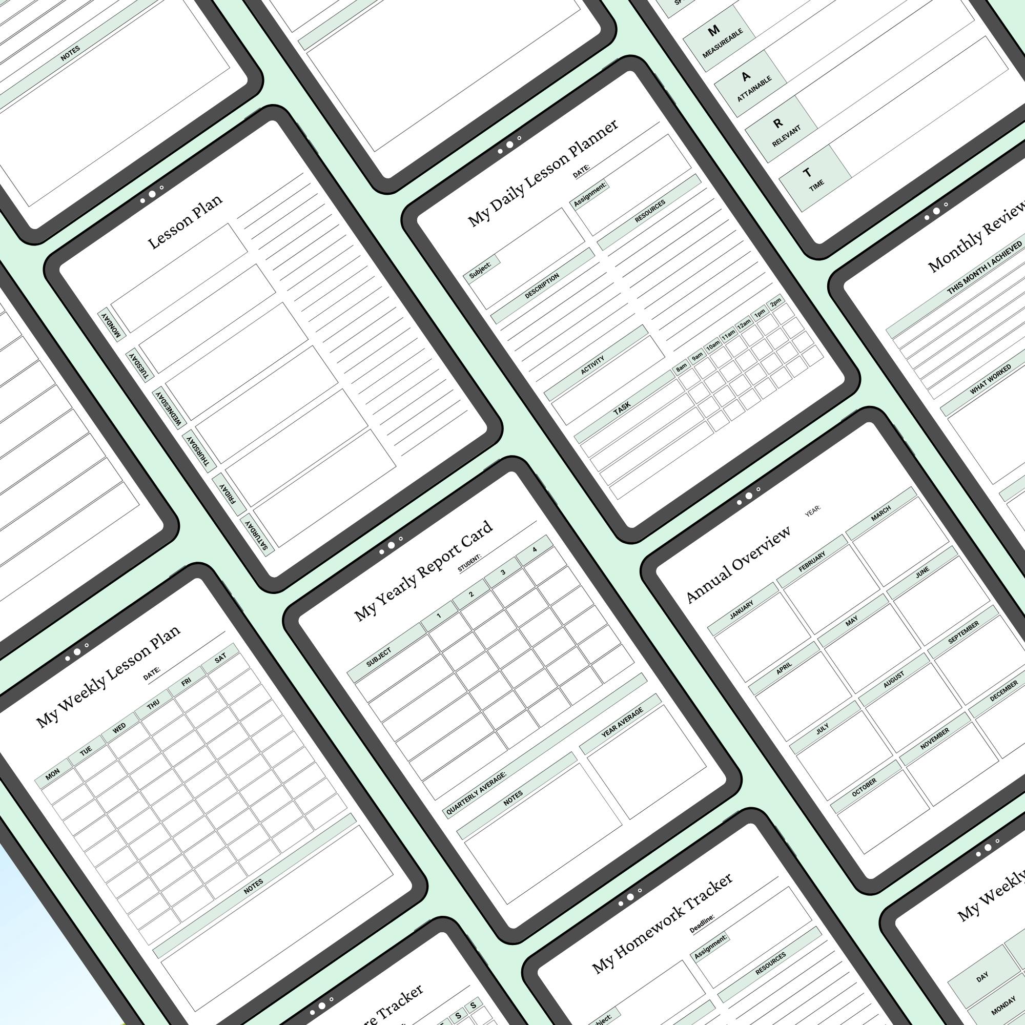 2025 Teacher Planner, Daily Weekly Monthly Planner, Classroom Organizer ...