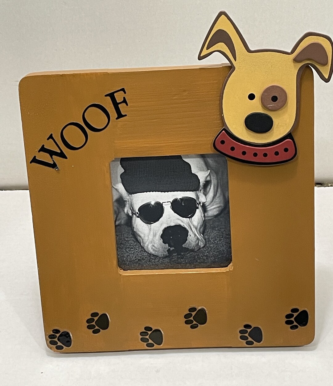 Woof Dog Picture Frame - Etsy