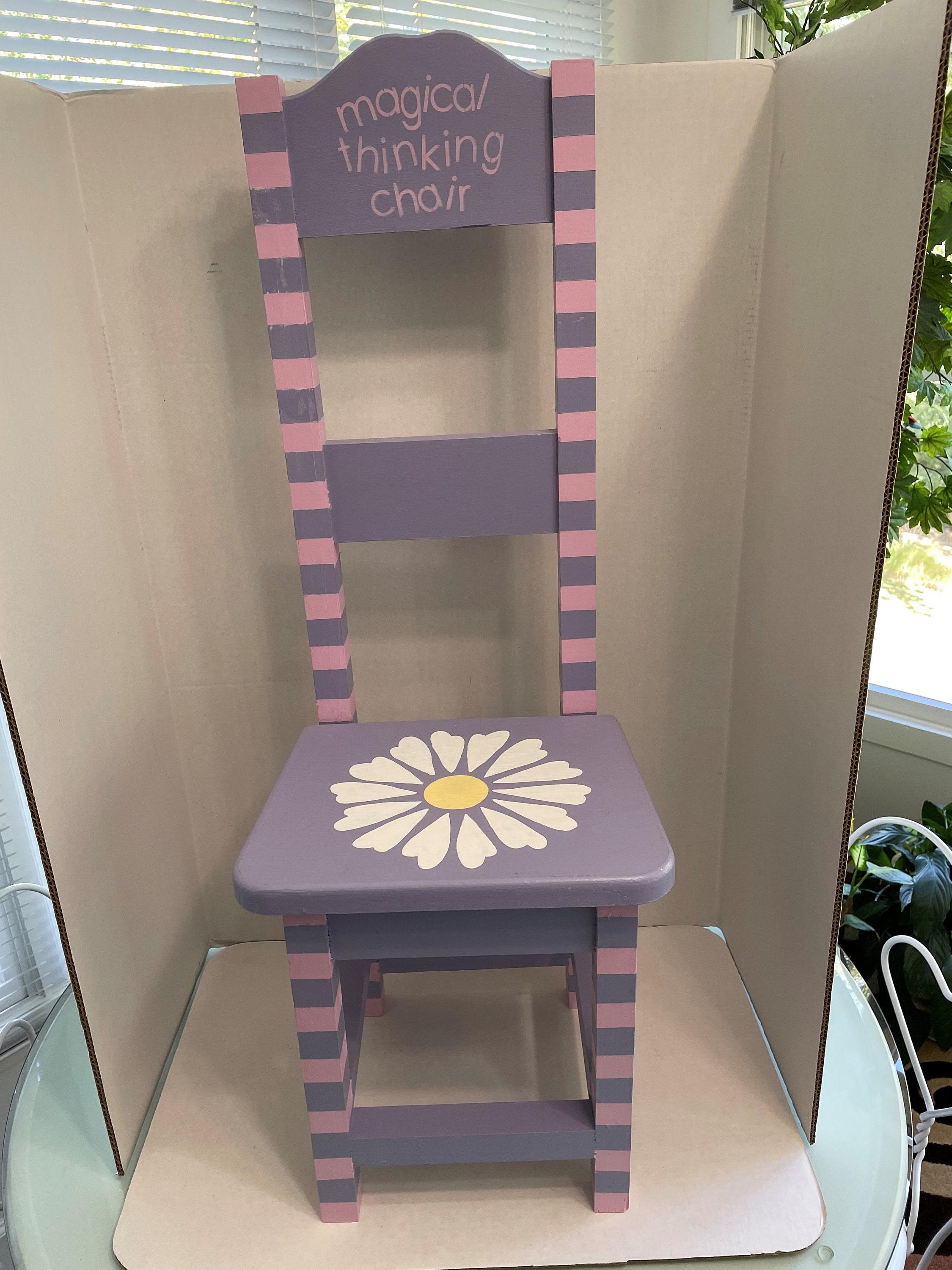 Pink & Purple Childs Magical Thinking Chair - Etsy