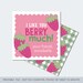 Strawberry Valentine Printable | Editable Kids Card (digital Download ...